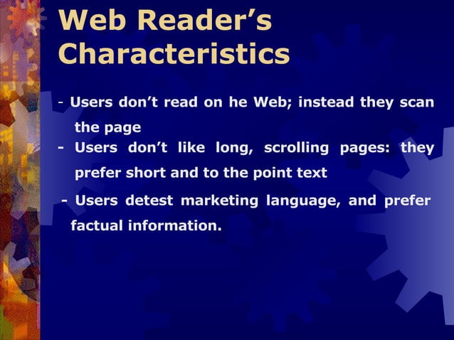 Web Content Writing | PPT