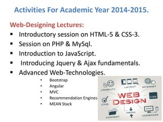 Web-D club Orientation | PPTX