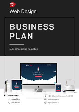 Web design business plan example | PDF