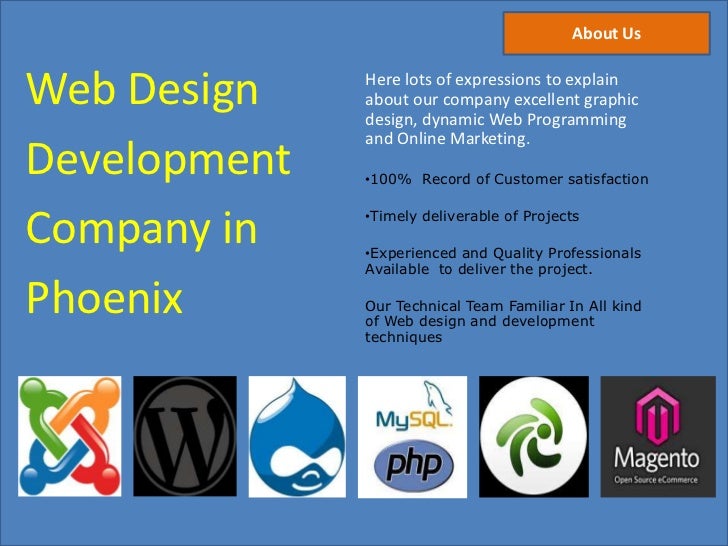 Web design company phoenix