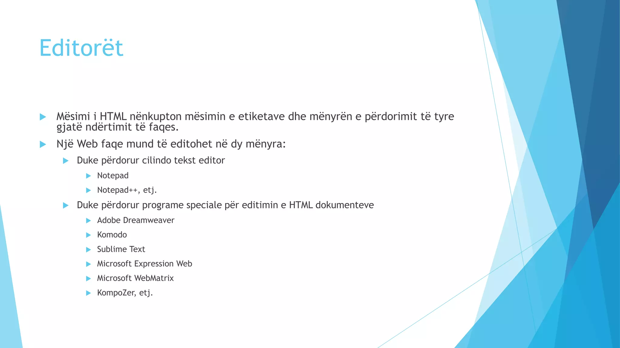 Web design - konceptet themelore | PPTX