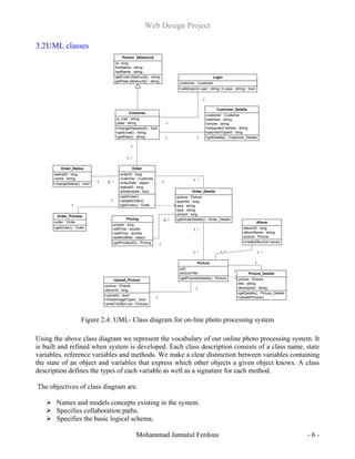 Web Design Project Report | PDF