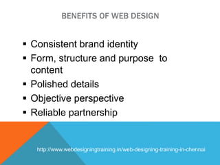 Web designing-training-in-chennai | PPT