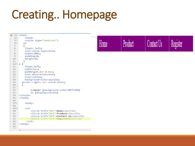 Web designing (2) - CSS Basic Coding | PPT