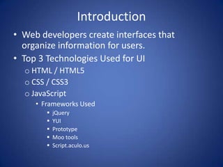 Web dev-101 | PPT