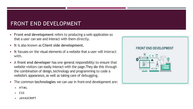 Web-Development Powerpoint Presentation. | PPTX