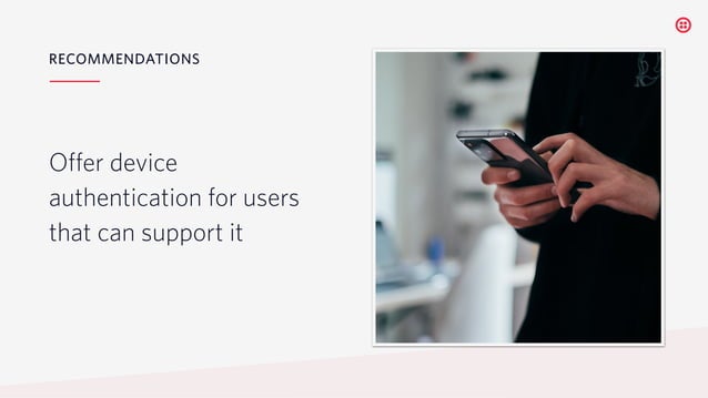 Auth on the web: better authentication | PPT