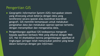 Presentasi GIS Cloud Kelompok 1 | PPTX