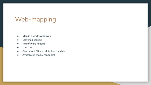 Basic training on web-GIS | PDF