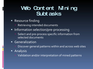 Web Mining | PPT