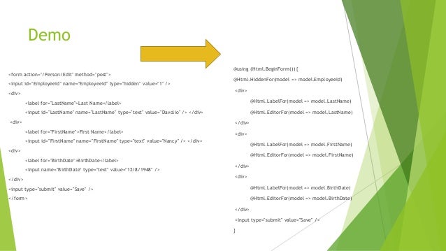 MVC and Razor - Doc. v1.2