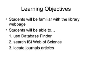 Web of Science | PPT
