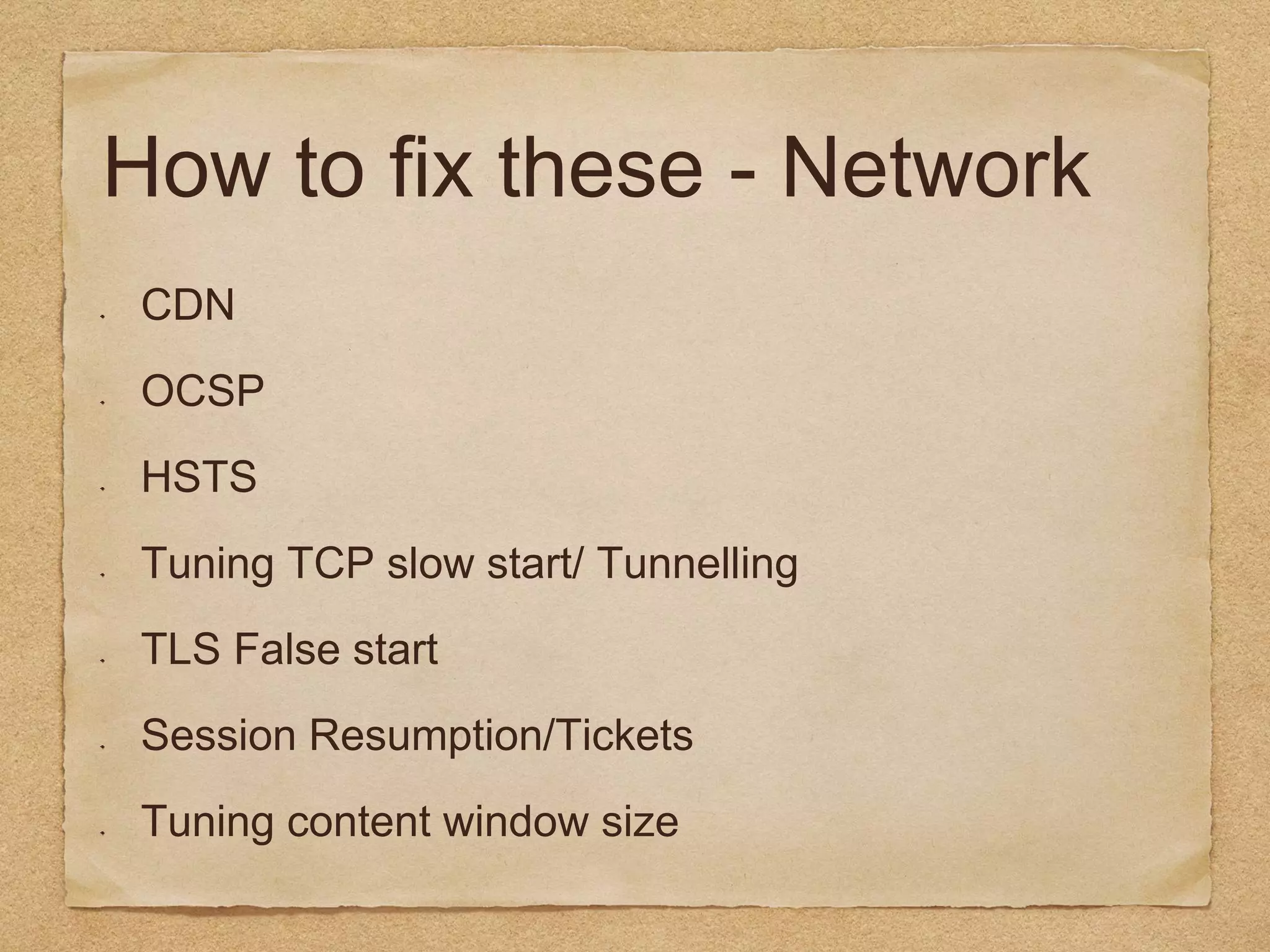 High Performance Networking | PPTX