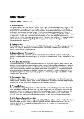 Web Project Agreement Form.doc