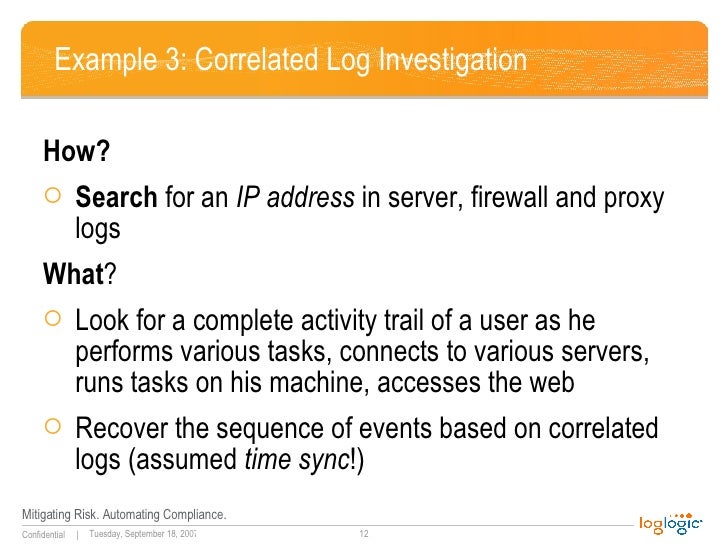 Web Proxy Log Analysis and Management 2007