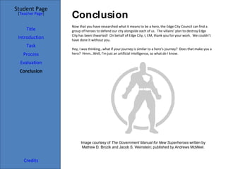 Web Quest The Heros Journey | PPT