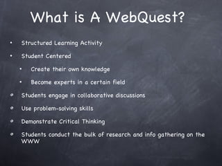 Web Quests | PPS