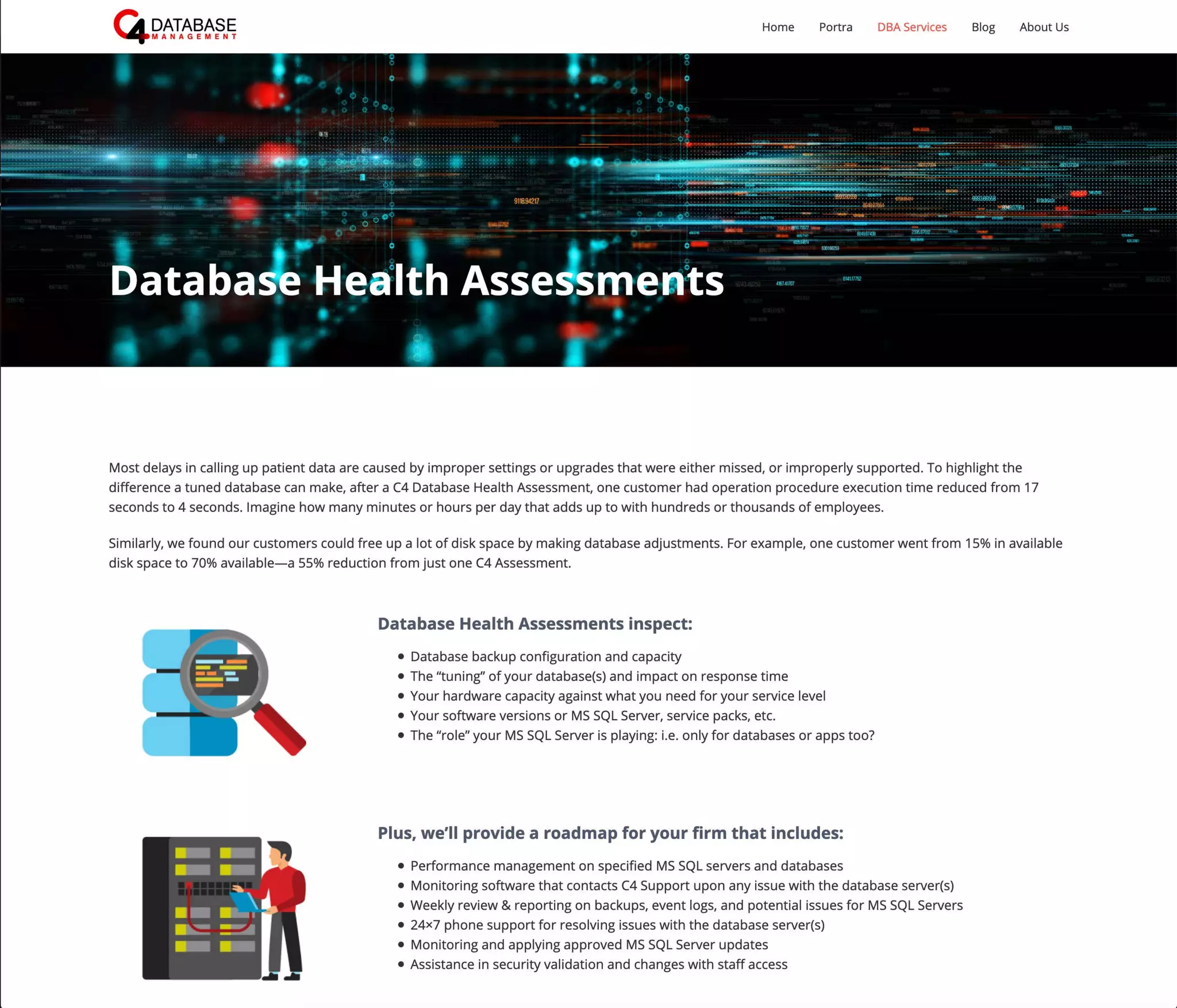 C4 Database Management Website | PDF