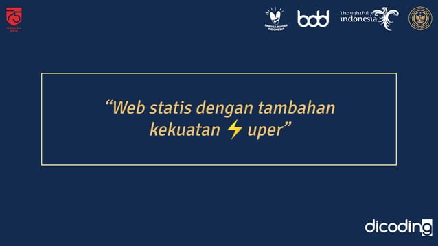 Berkenalan dengan Arsitektur JAMstack-Rizqy Hidayat (Product Engineer ...