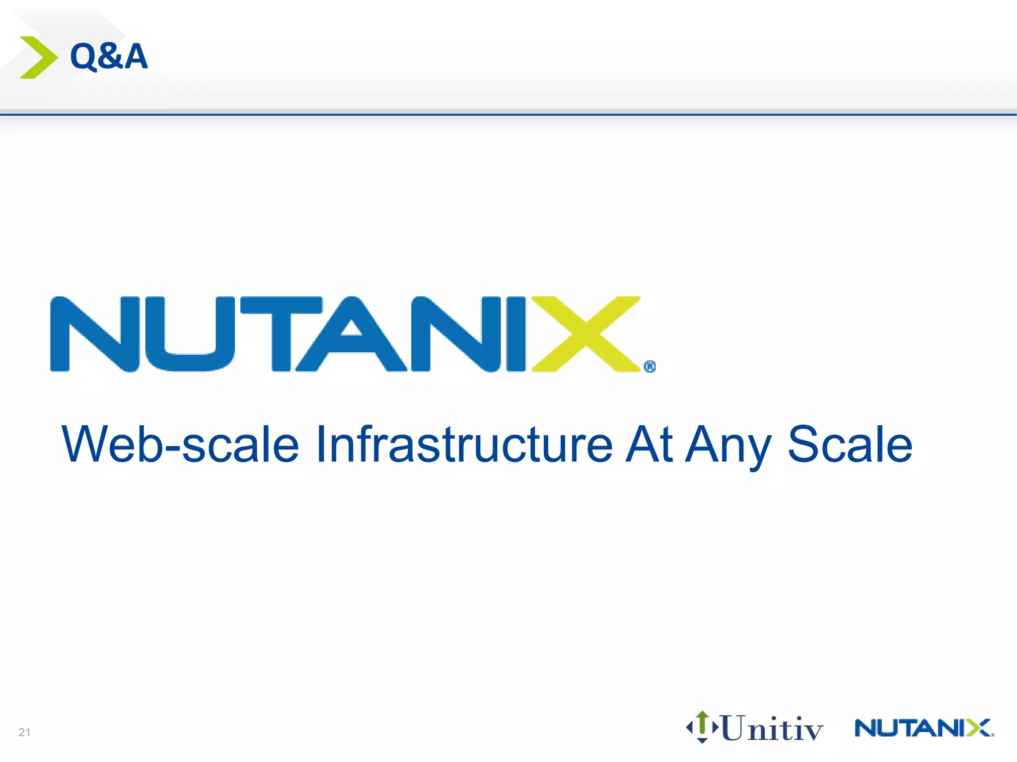 Web scale IT - Nutanix | PPTX