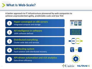 Web scale IT - Nutanix | PPTX