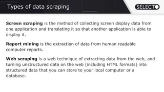 Web scraping | PPTX