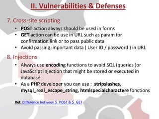 Web security | PPSX | Web Development | Internet