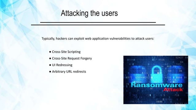 Web Security Attacks | PPTX
