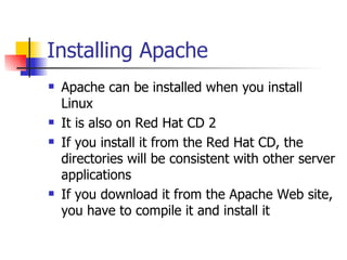 Web Server Administration | PPT