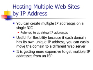 Web Server Administration | PPT