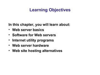 Web Server Hardware and Software | PPT