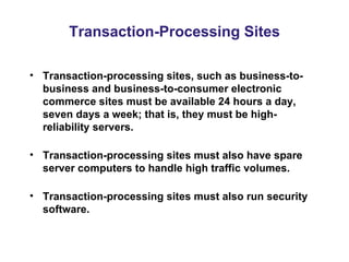 Web Server Hardware and Software | PPT