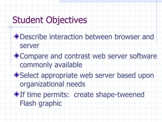 Web Server Primer | PPT