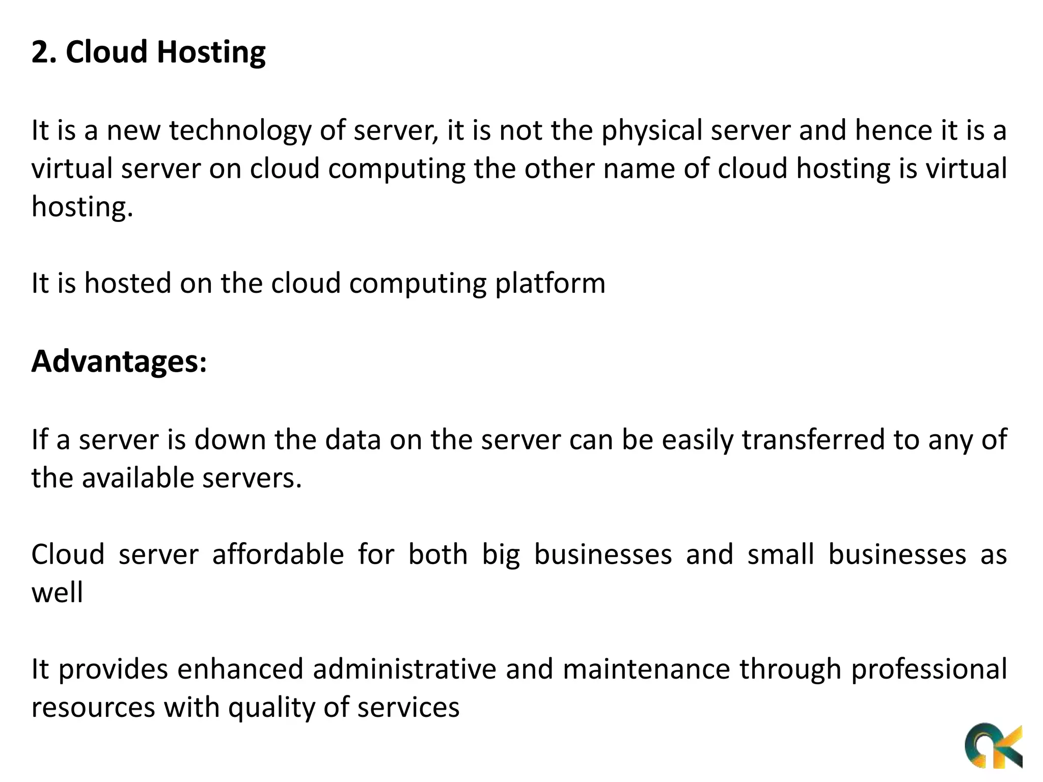 Web server and web-hosting | PPTX