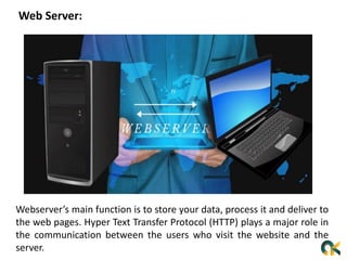 Web server and web-hosting | PPTX
