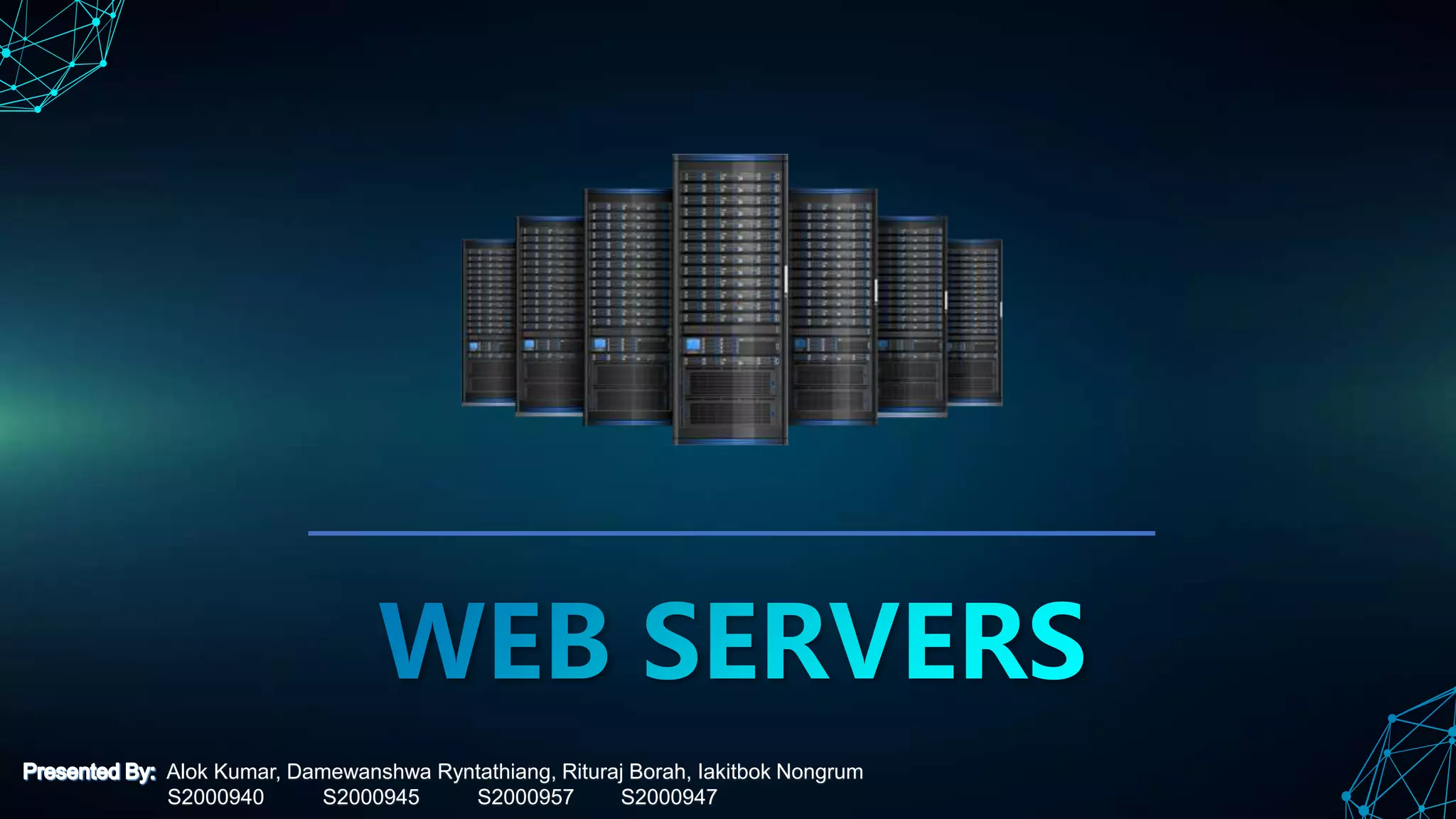 Web-Server & It's Architecture.pptx | Cloud Computing | Internet