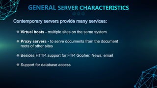 Web-Server & It's Architecture.pptx | Cloud Computing | Internet