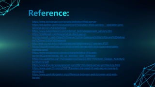 Web-Server & It's Architecture.pptx | Cloud Computing | Internet