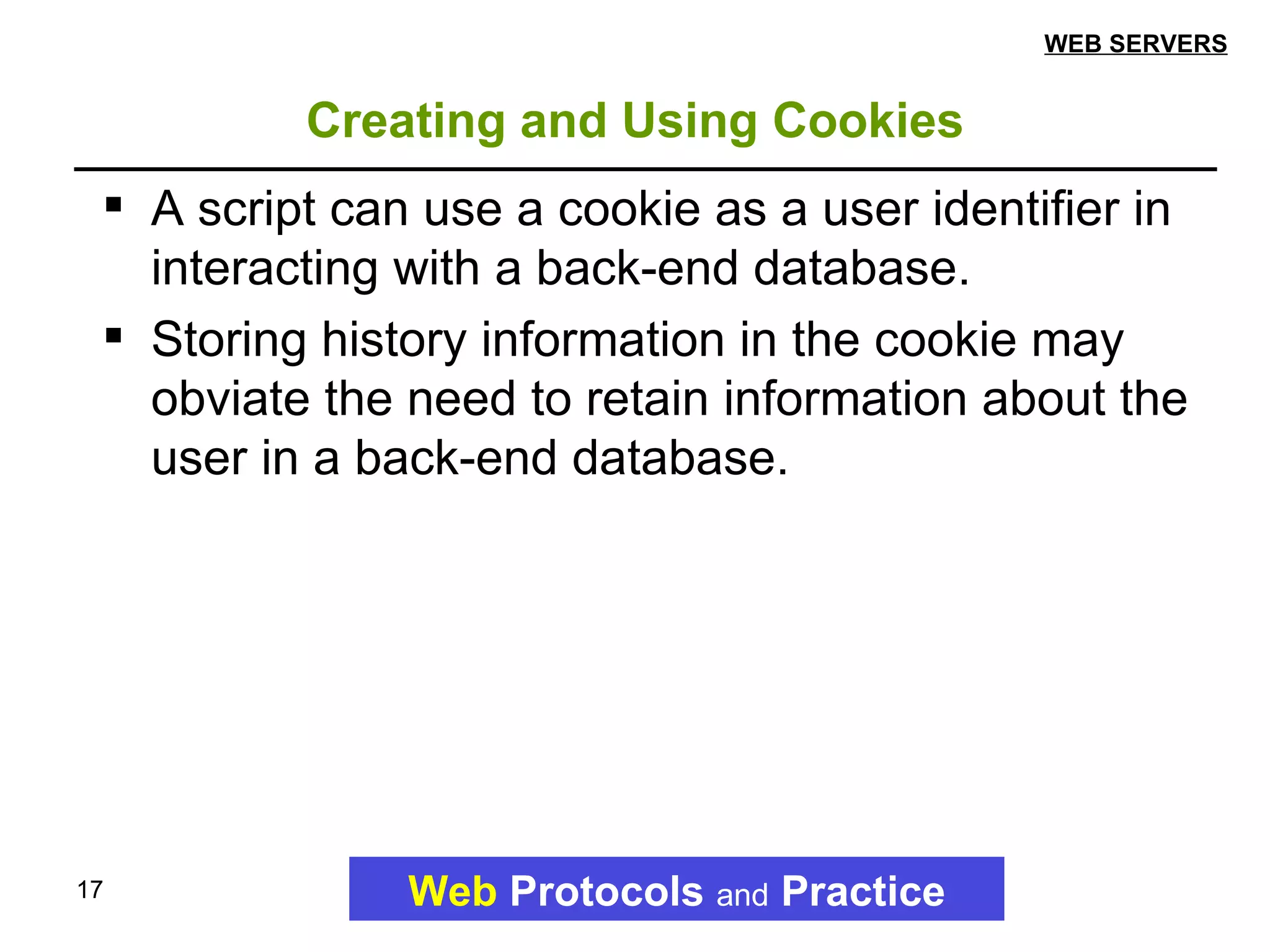 Web Servers (ppt) | PPT