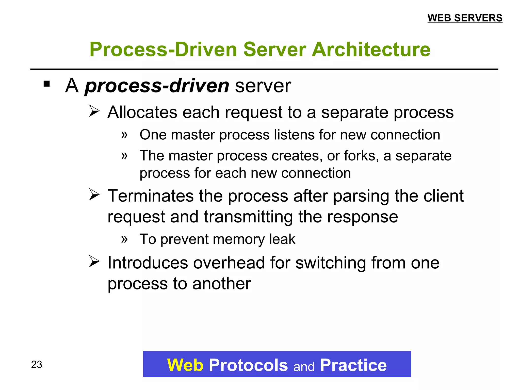 Web Servers (ppt) | PPT