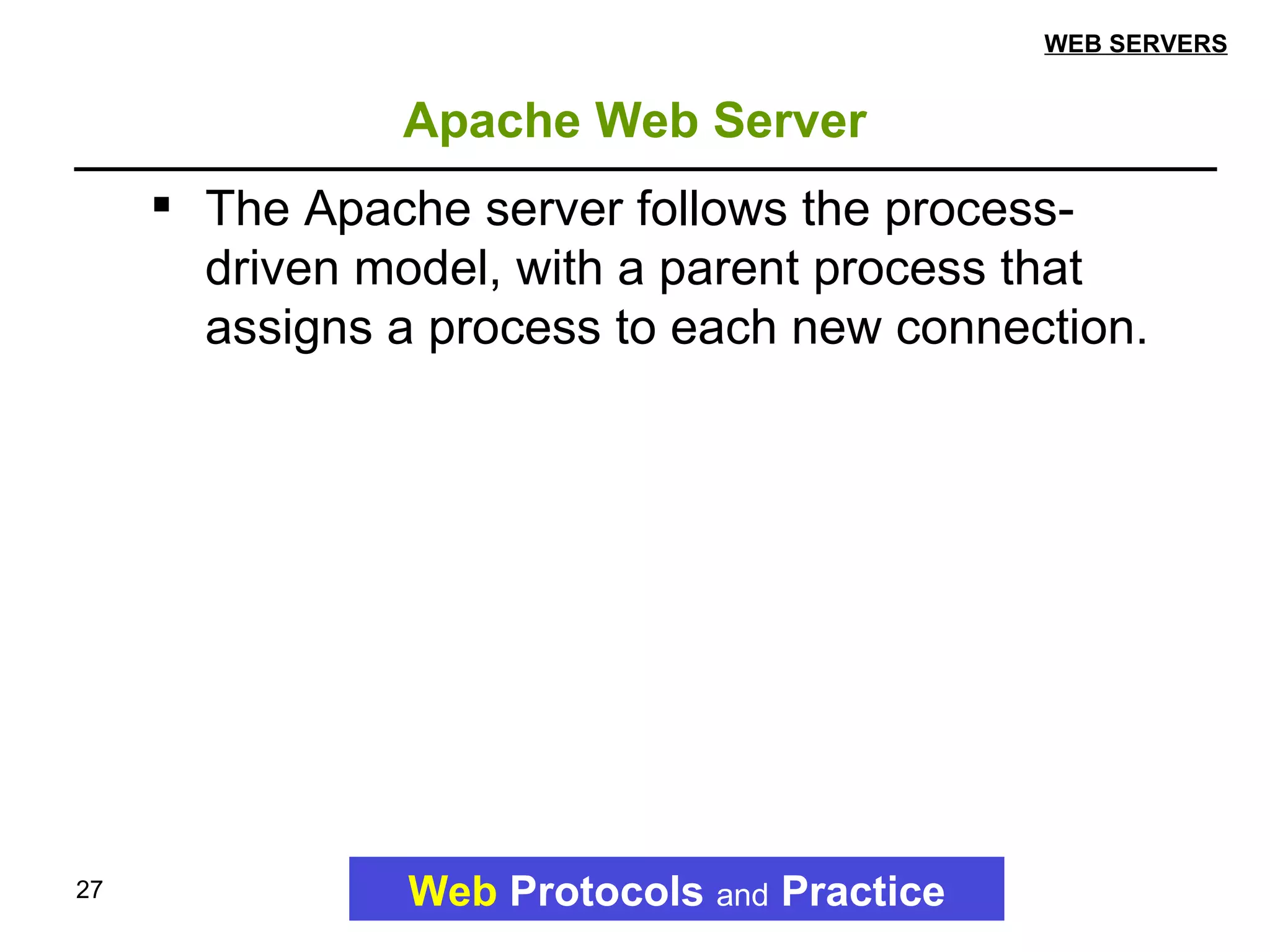 Web Servers (ppt) | PPT