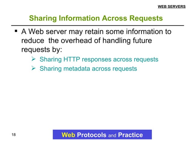 Web Servers (ppt) | PPT | Web Hosting | Internet