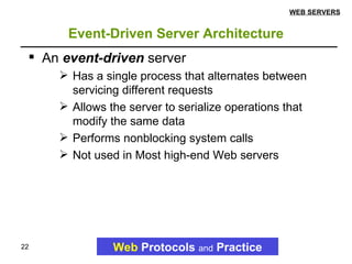 Web Servers (ppt) | PPT
