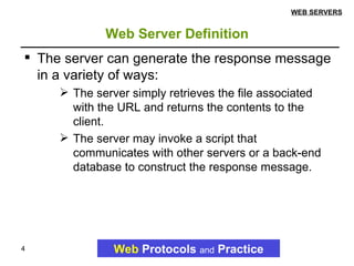 Web Servers (ppt) | PPT