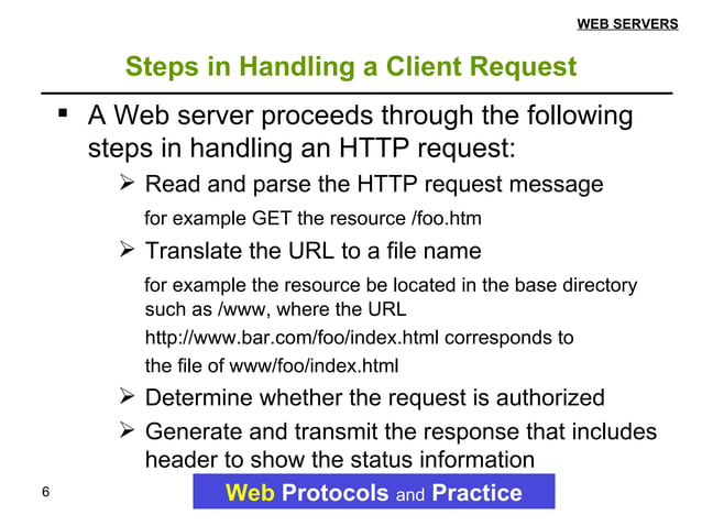 Web Servers (ppt) | PPT | Web Hosting | Internet