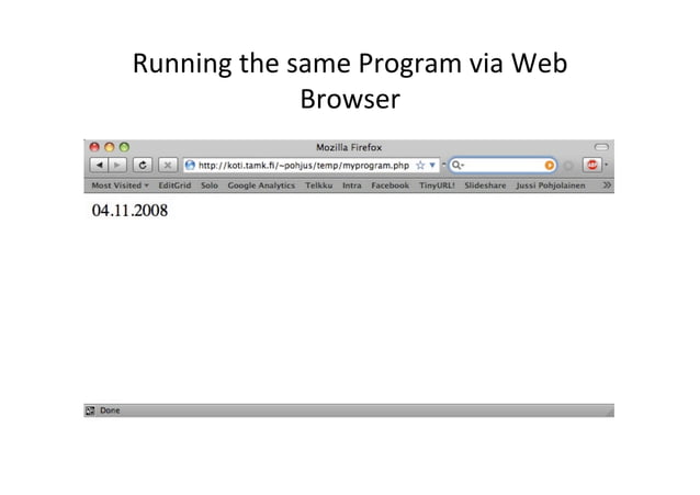 Intro to Dynamic Web Pages | PPT