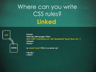 Web Standards Presentation - CSS | PPT