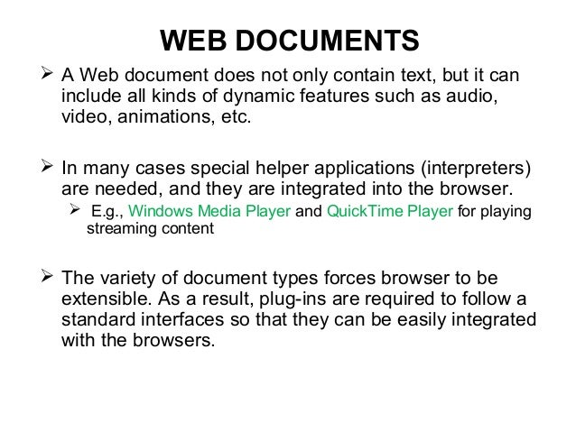 introduction to Web system