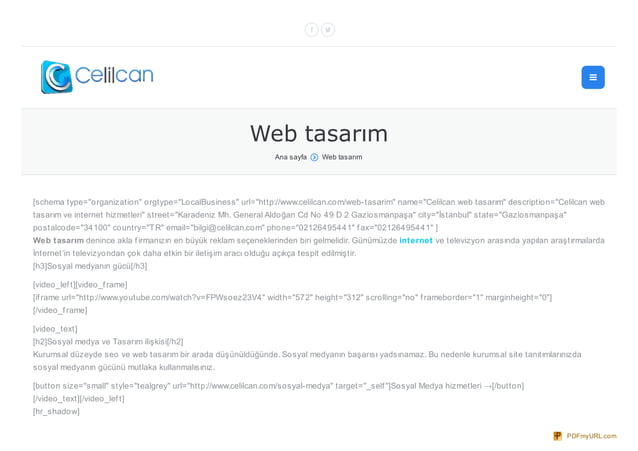 Web tasarim | PDF