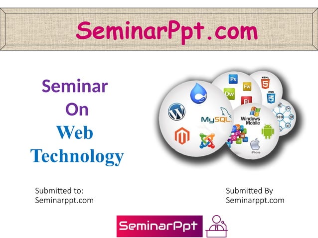 seminar on web technology with cloud service | PPTX